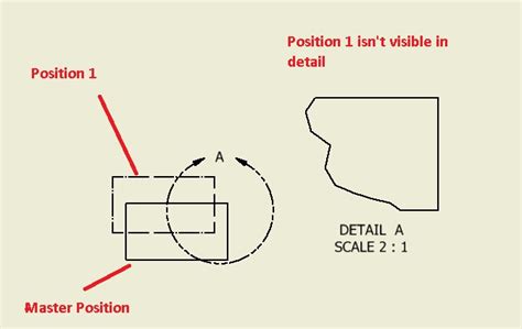 Positional Representation Sectional Views Autodesk Community