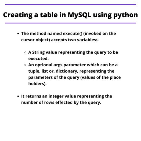 python my sql create table pdf