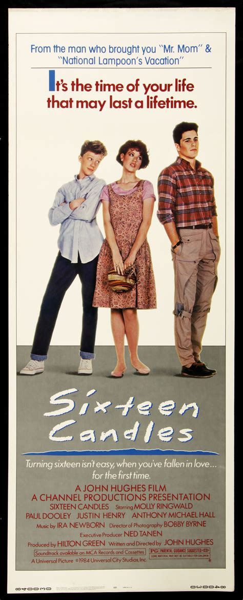 16 Candles Movie Poster Minimalist Poster Store