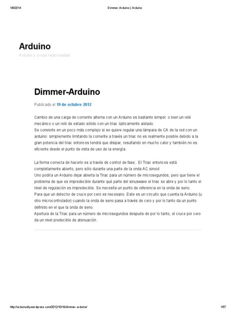 Pdf 235651744 Dimmer Arduino Arduinopdf Dokumentips