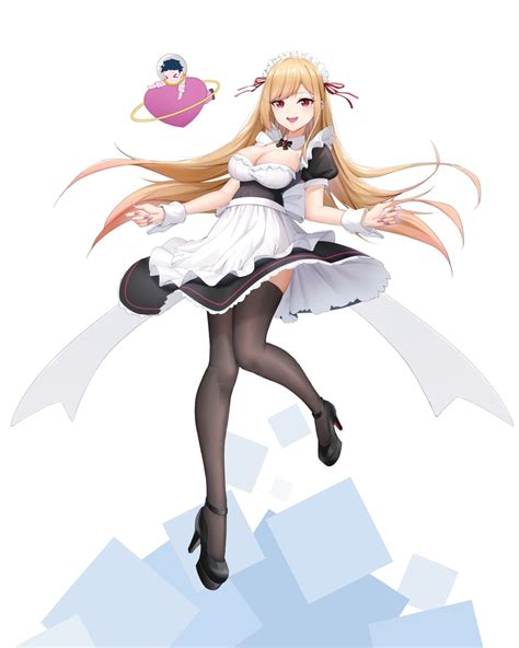 Kitagawa Marin And Gojou Wakana Sono Bisque Doll Wa Koi Wo Suru Drawn By Kafeifeifeifeifeifei