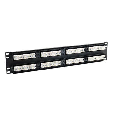 48 Port UTP Cat6 Patch Panel Network Connection