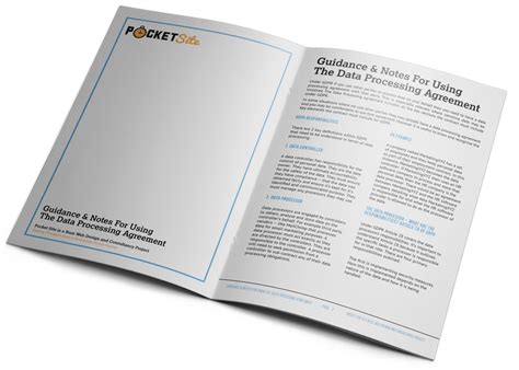 Gdpr Data Processing Agreement Pocket Site