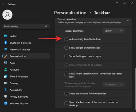 3 Cara Menyembunyikan Taskbar Di Windows 11 Menggunakan Pengaturan Atau Aplikasi Terbaik