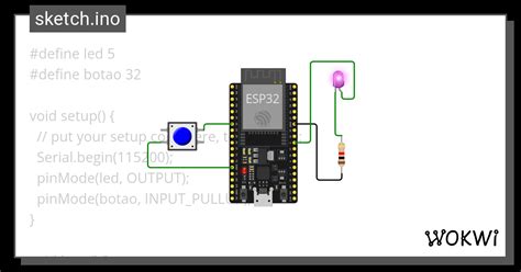 Aula 1 Wokwi Esp32 Stm32 Arduino Simulator