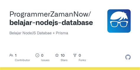 Github Programmerzamannowbelajar Nodejs Database Belajar Nodejs