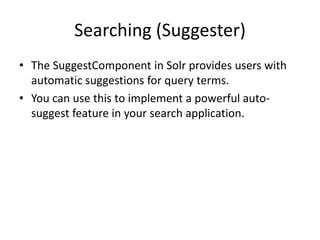 Apache Solr PPT