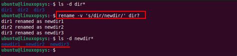 How To Rename Multiple Directories In Linux At Once