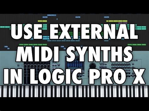 Incorporating An External Synth Or Sampler Into Logic Pro X 52 Off