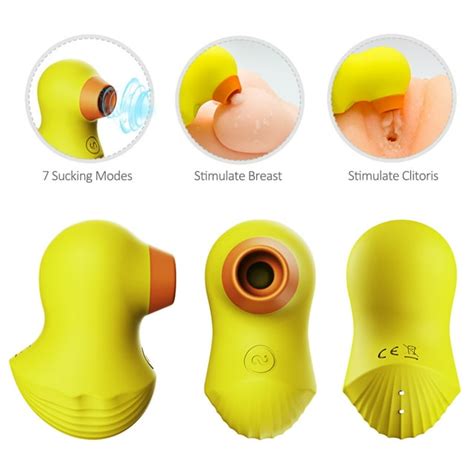 Exciting Lives Duck Clitoral Sucking Vibrator For Clit Nipple Stimulation Clitoris Sucker