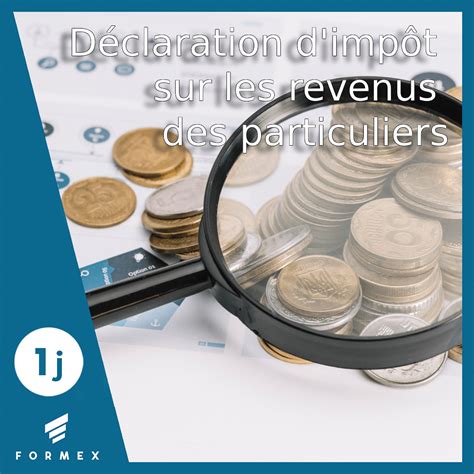 Formation Déclaration Dimpôt Sur Les Revenus Des Particuliers