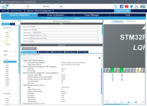 Stm32cubemx的tim1互补pwm输出，hal库（2路，带死区）stm32cubemx死区时间计算公式 Csdn博客