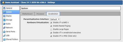 Hassio Virtual Box Backups Configuration Home Assistant Community