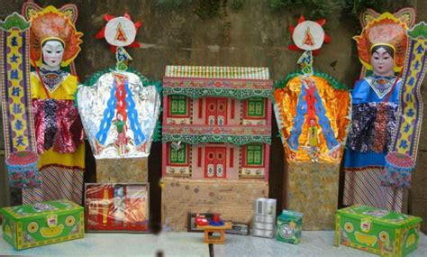 扎纸 扎纸人 所有纸扎图片 大山谷图库