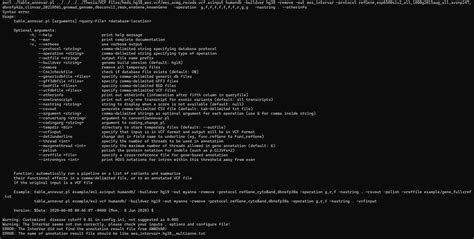 Failed Annovar · Issue 88 · Wglabintervar · Github