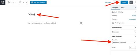 how to create a very pretty wordpress website with elementor