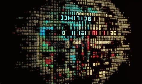 Computer Code Program Beautiful Colorful Illustration Style Stock Illustration Illustration