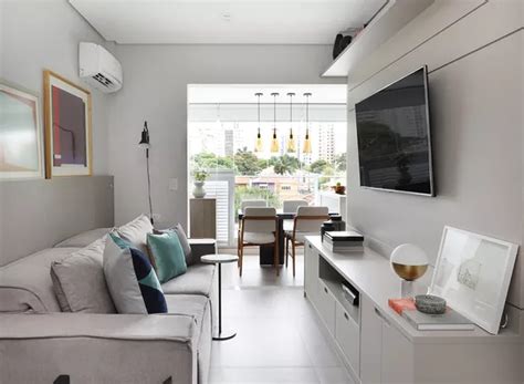 Apartamento Pequeno 50 Projetos Lindos Repletos De Boas Soluções