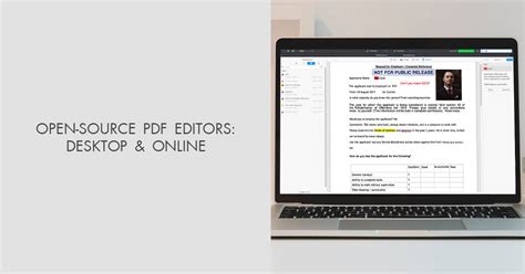 Best Open Source PDF Editors Of Desktop Online