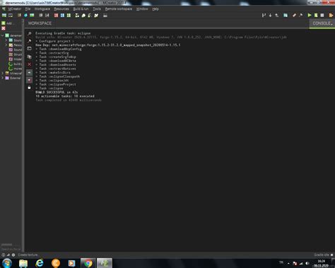 Mcreator Kullanımı
