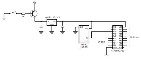 Bluetooth HID Gamepad Using HC Module Mitxela