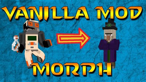 Minecraft Vanilla Morph Mod Custom Abilities On Kill Youtube
