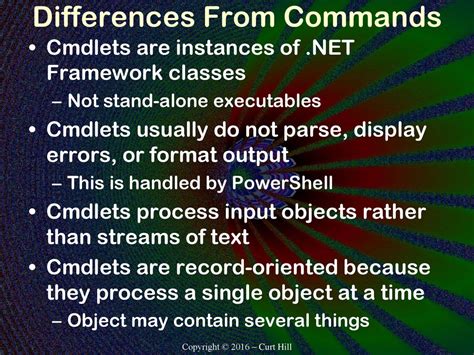Cmdlets “command Lets” Ppt Download
