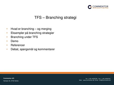 Ppt Tfs Branching Strategi Powerpoint Presentation Free Download Id 981418