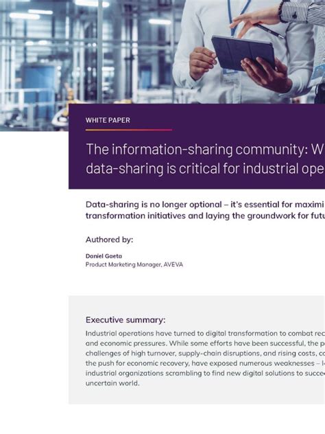 why real time data sharing is critical for industrial operations 4