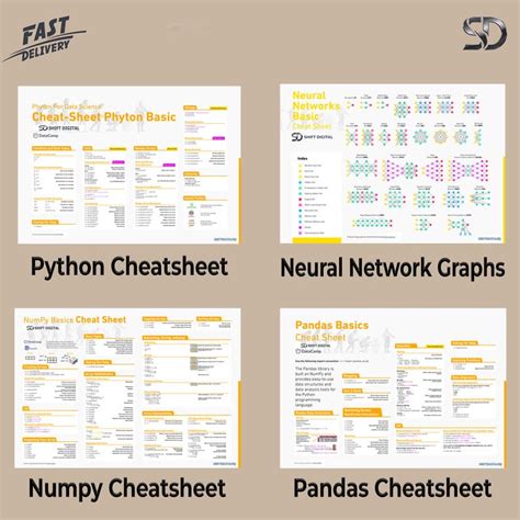 Data Science Cheat Sheet Python Programming Machine Learning