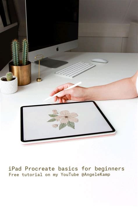 IPad Procreate Basics For Beginners Free Tutorial On My YouTube AngeleKamp