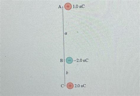 solved what is the net electric force on charge b in figure
