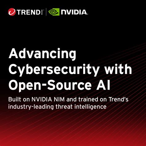 Trend Micro Launches Open Source Cybersecurity Ai Model Aaron Symons Posted On The Topic
