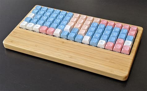I Built A Cute Xd75 With Num Pad For A Friend R Ergomechkeyboards