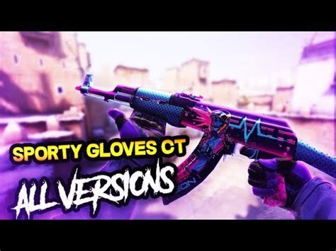 CS GO MOD Para Counter Strike Source Sporty Gloves CT All Gloves V34 90 YouTube