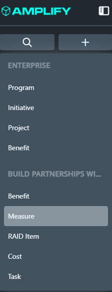 Creating A Measure Amplify