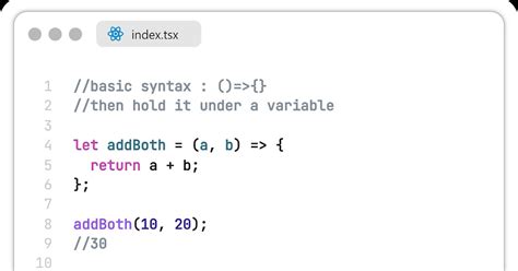 Arrow Function