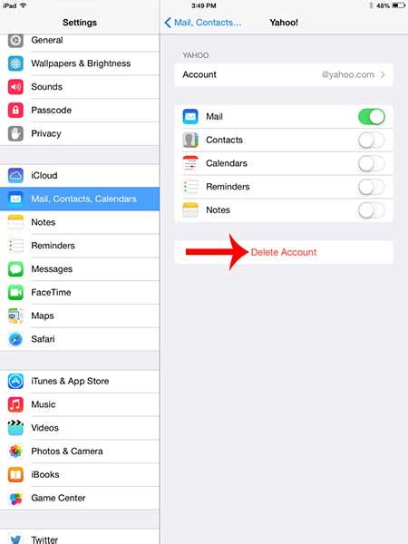 How To Delete An Email Account On The IPad In IOS Solve Your Tech