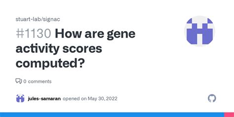 how are gene activity scores computed · issue 1130 · stuart lab