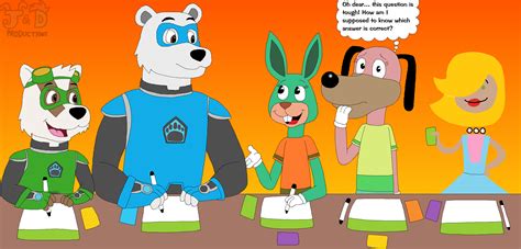 Toons Playing Green Team Wins By Justinanddennis On Deviantart
