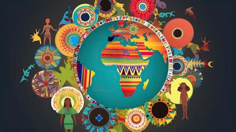 Premium Photo Global Diversity Showcase With Cultural Symbols World