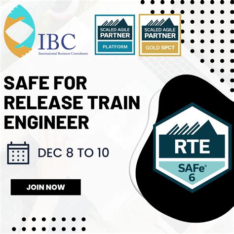 International Business Consultants Ibc On Linkedin Ibc Releasetrainengineer Rte