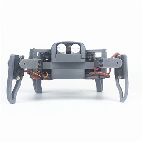 four legged spider robot mg90s kit maker education vicedeal