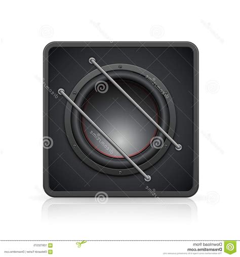 Subwoofer Vector at GetDrawings | Free download