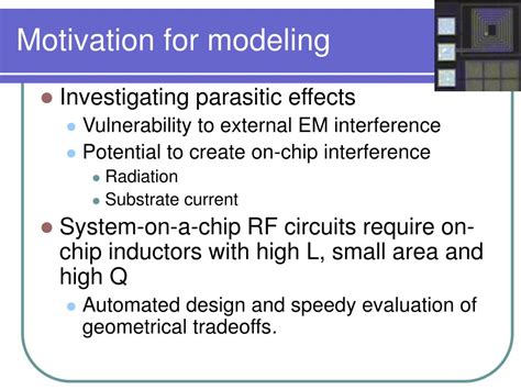 Ppt On Chip Inductance And Coupling Powerpoint Presentation Free