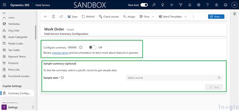Generate Work Order Summary With Copilot In Dynamics 365 Field Service