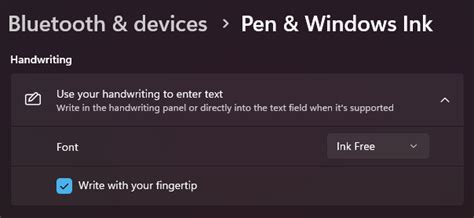 How To Enable And Disable Fingertip Writing In Windows 11 Avoiderrors