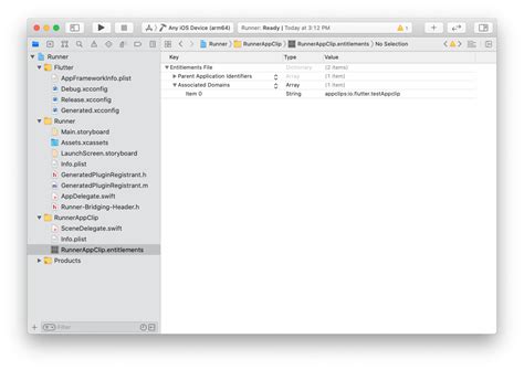 添加 Ios App Clip Target Flutter 中文文档 Flutter 中文开发者网站 Flutter