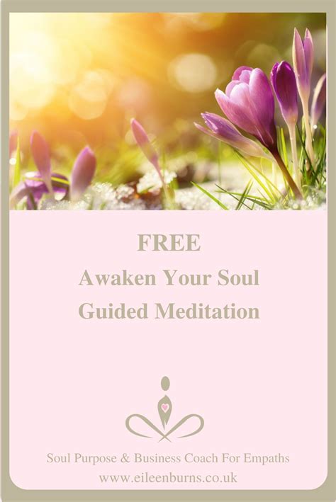 Awaken Your Soul Free Guided Meditation For Healers Empaths
