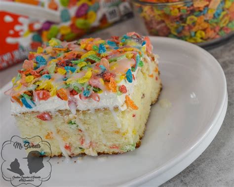 Fruity Pebble Cake Slice Mr Sweets